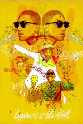 Happy Pharrell Artwork